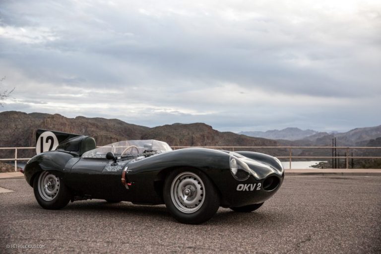 Гоночный родстер Jaguar D-Type с номером OKV-2 | Jaguar Rules