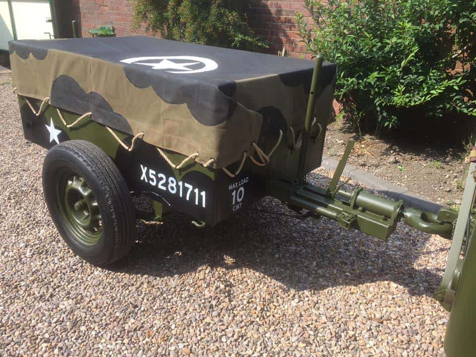 Trailer No 1 Mk 1 (Mark 1), 10 cwt 2 Wheel Lightweight General Service
